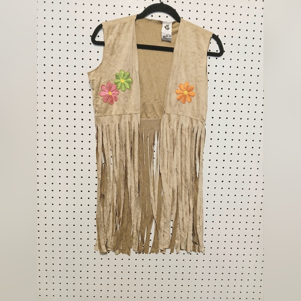 Spirit Halloween Tan Vest With Unique Design - Gem